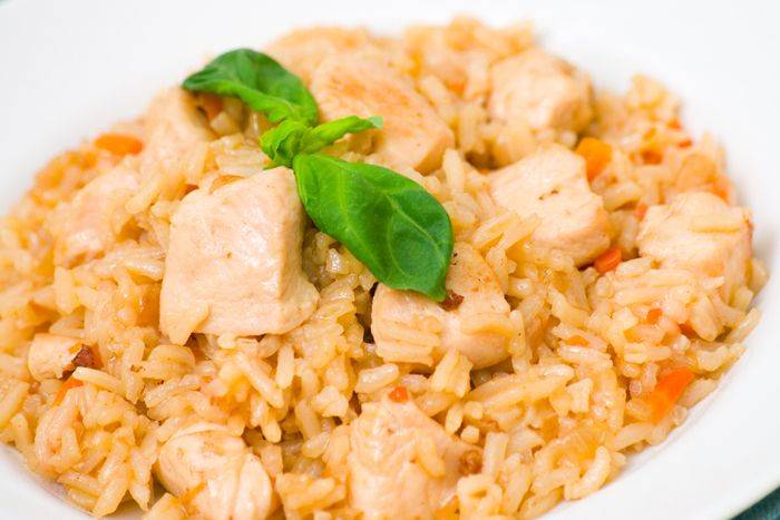 Riso con pollo e zucchine - Ricetta semplice STAR