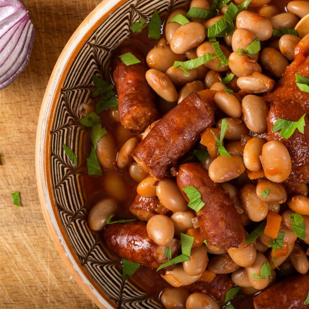 Salsiccia e fagioli - Ricetta semplice e veloce STAR